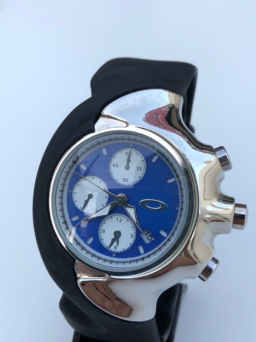 Relógio Oakley Detonador - Azul Polished – OutletR8